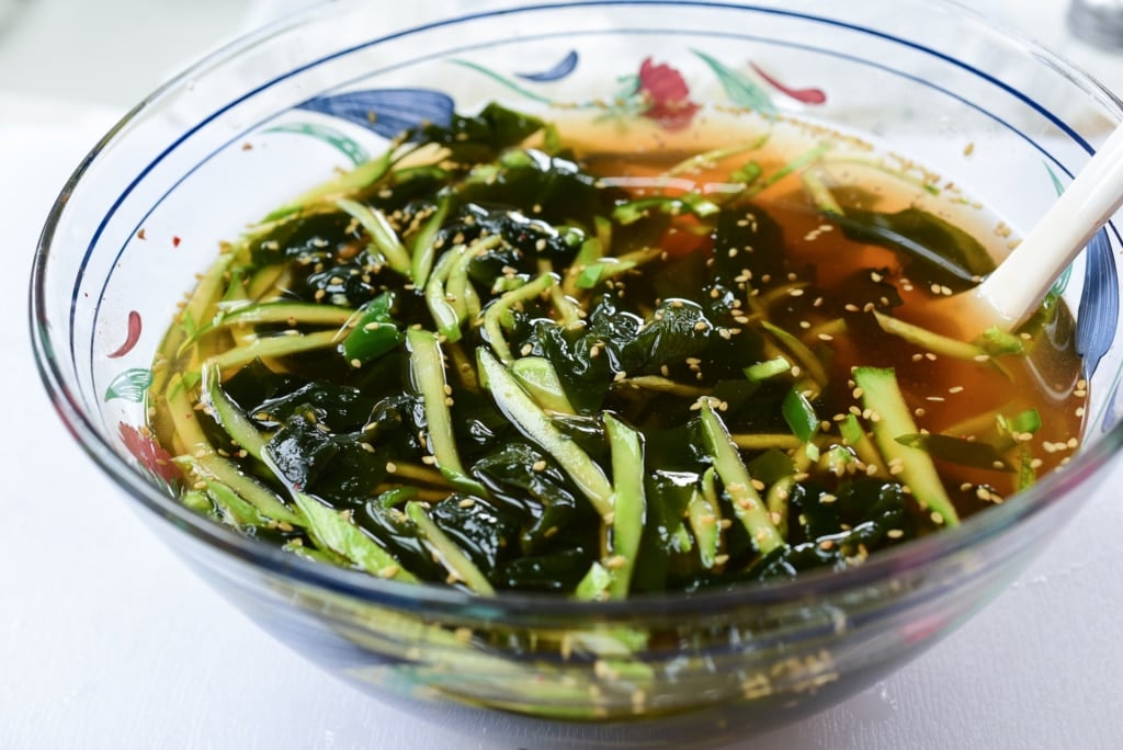 Oi Naengguk (Chilled Cucumber Soup) - Korean Bapsang