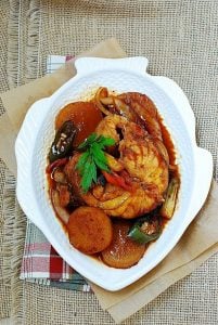 Daegu Jorim (Soy Braised Cod Fish) - Korean Bapsang