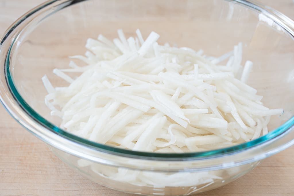 Musaengchae (Spicy Radish Salad) - Korean Bapsang