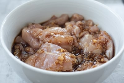 Chicken Stir Fry with Kale and Mushrooms - Korean Bapsang