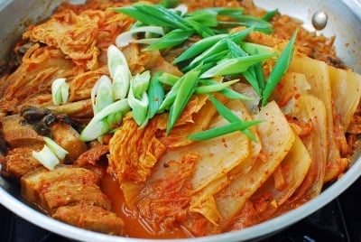 Kimchi Jjim (Braised Kimchi) - Korean Bapsang