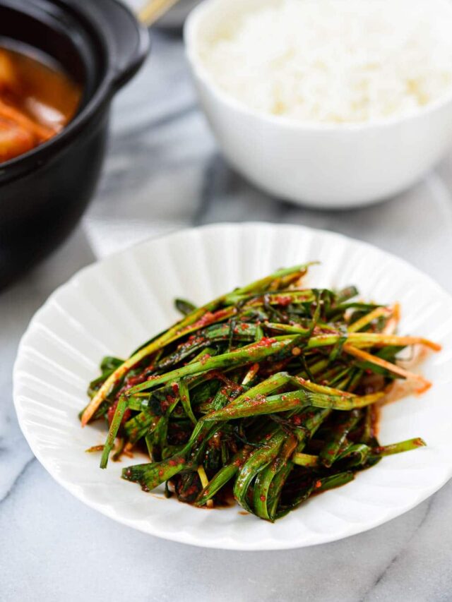 Garlic Chives Kimchi - Korean Bapsang