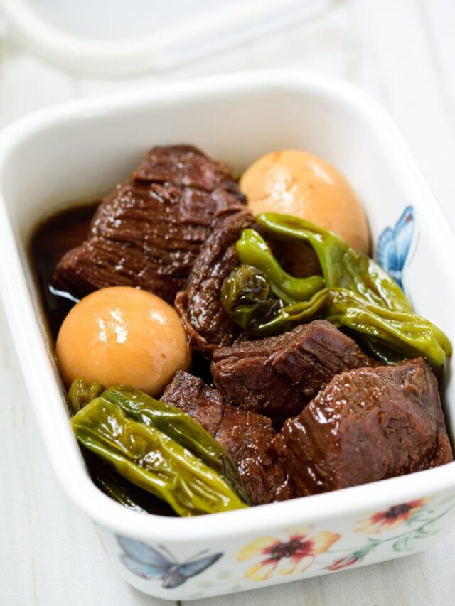 Jangjorim (Soy Braised Beef) - Korean Bapsang