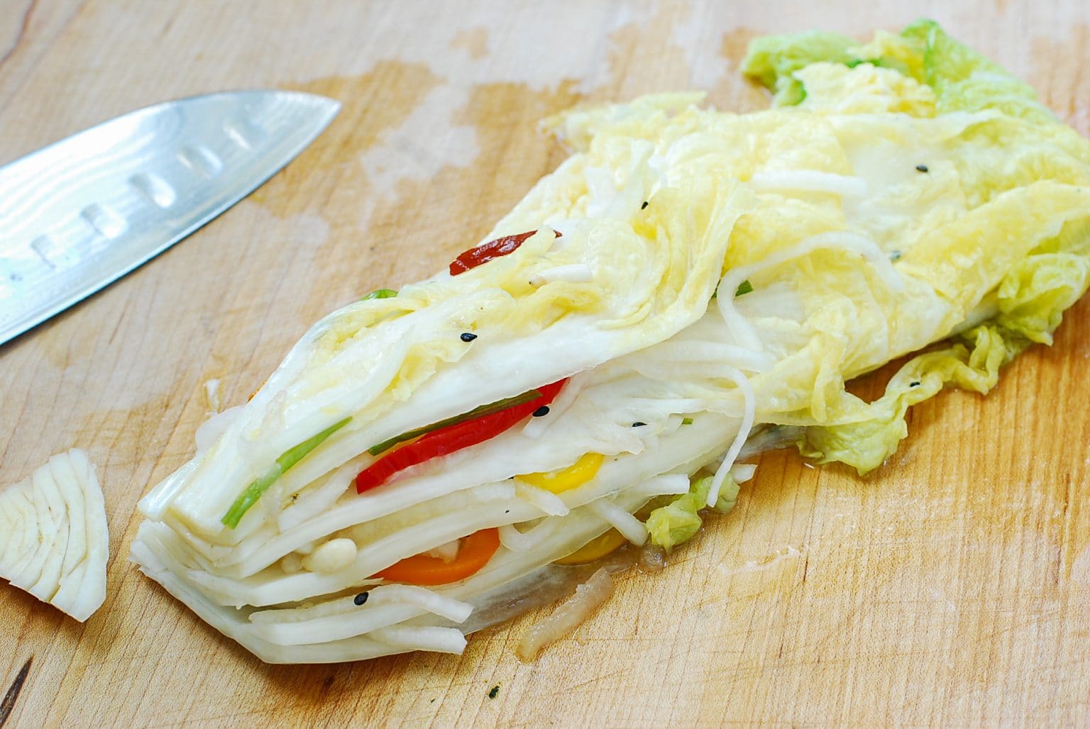 Baek Kimchi (White Kimchi) - Korean Bapsang