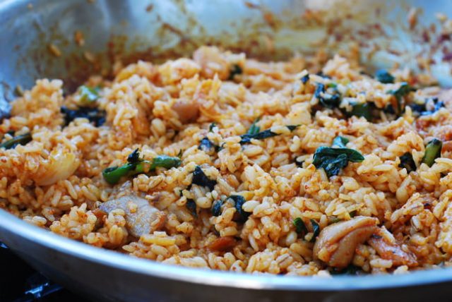 Dak Galbi (Stir-fried Spicy Chicken) - Korean Bapsang