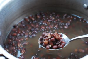 Danpatjuk (Sweet Red Bean Porridge) - Korean Bapsang