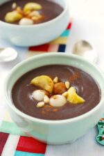 Danpatjuk (Sweet Red Bean Porridge) - Korean Bapsang