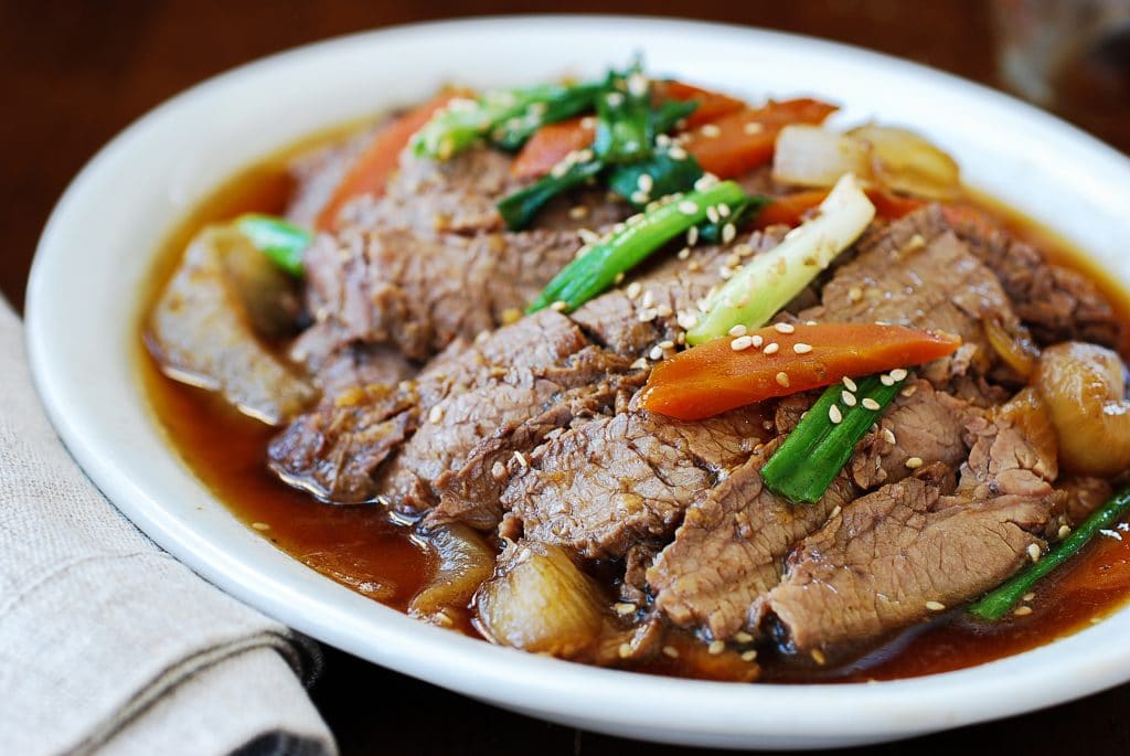 Slow Cooker Bulgogi - Korean Bapsang
