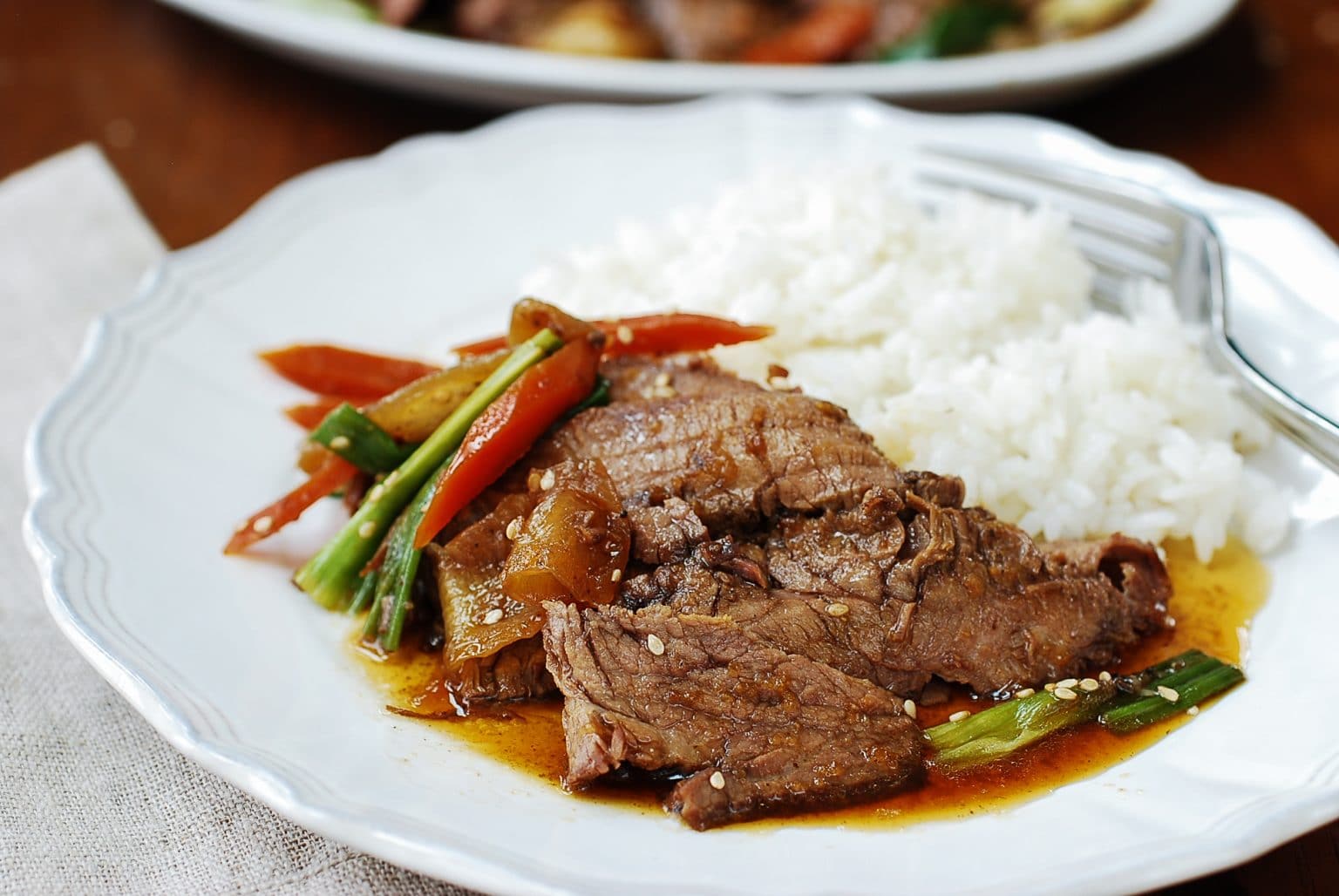 Slow Cooker Bulgogi - Korean Bapsang