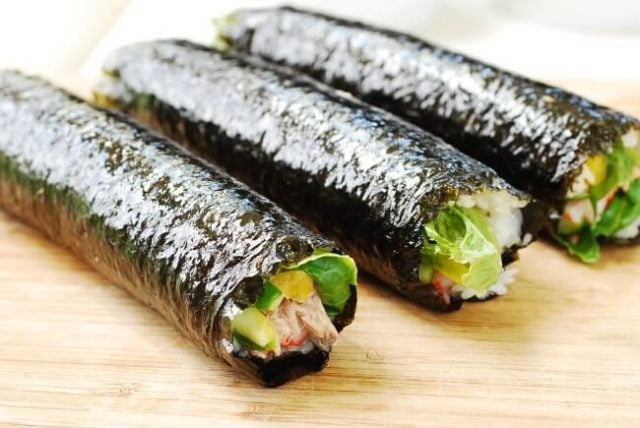 Tuna Gimbap - Korean Bapsang