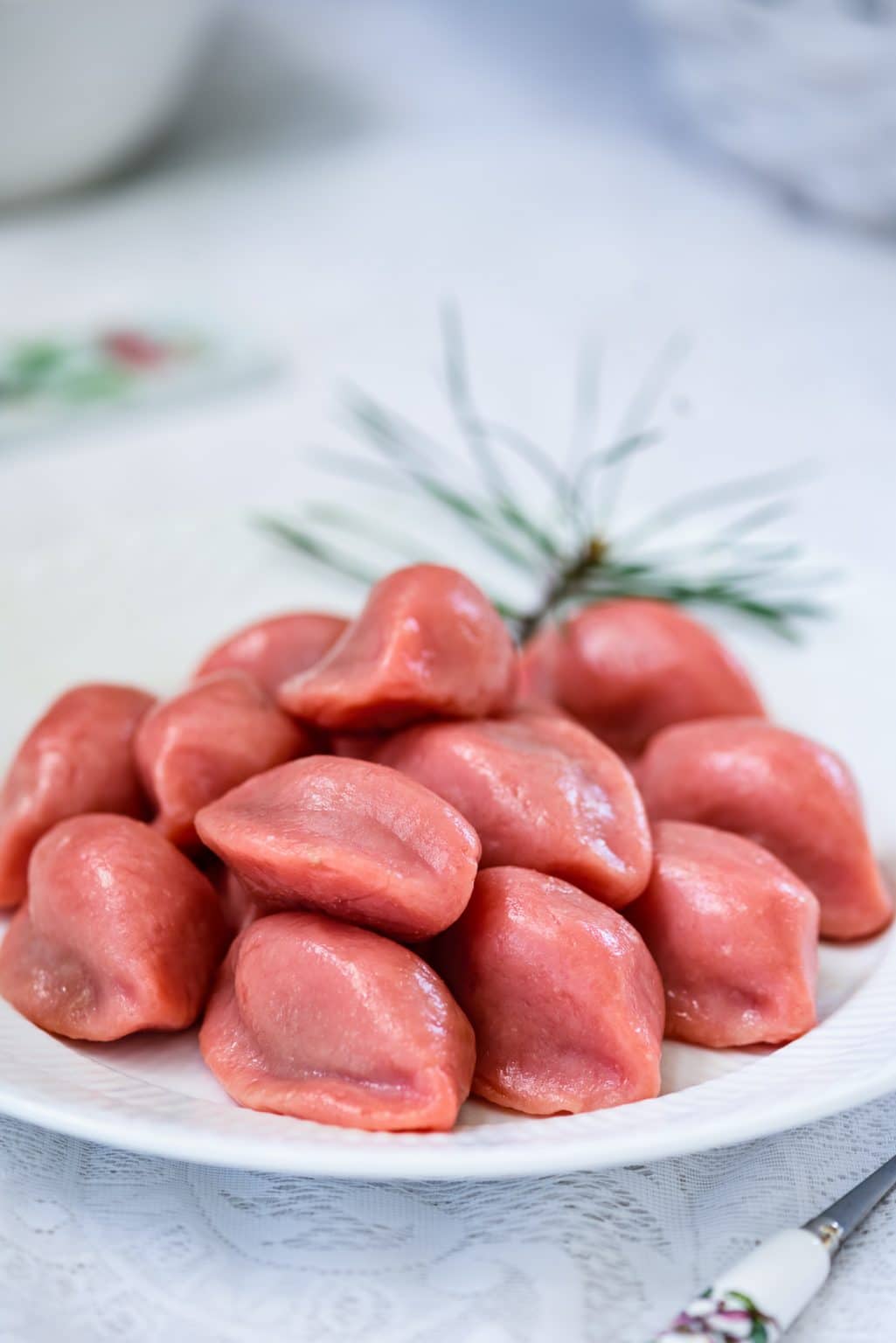 Beet Songpyeon - Korean Bapsang