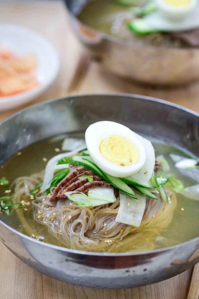 Naengmyeon (Cold Noodles) - Korean Bapsang