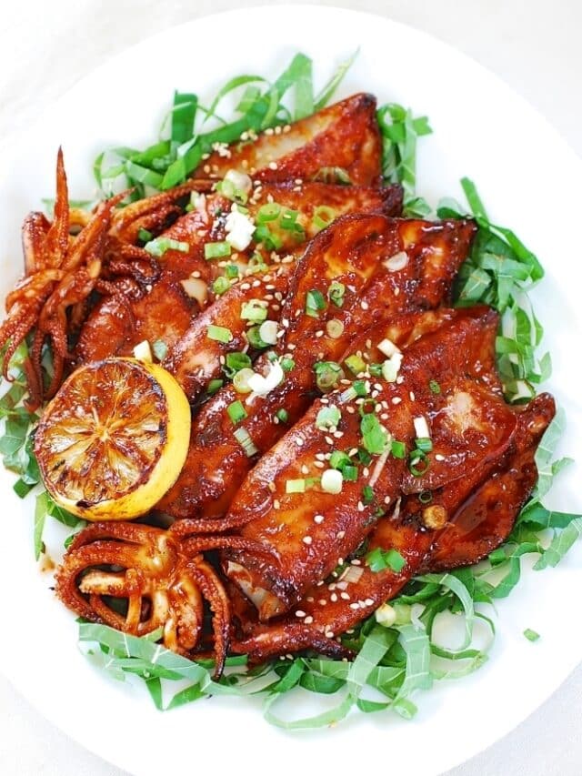 Ojingeo Gui - Korean Bapsang