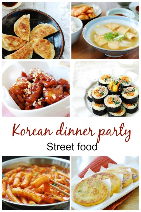 Korean Dinner Party Menu Ideas - Korean Bapsang