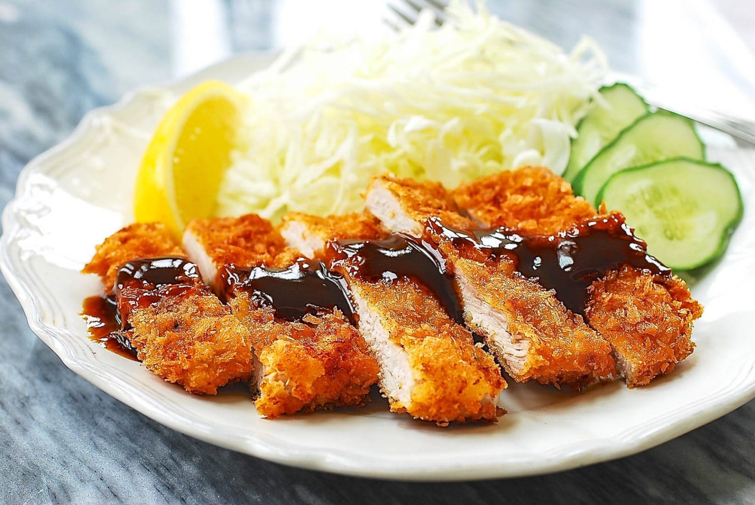 Easy Tonkatsu (Donkkaseu) Recipe Made with Pork Loin Chops