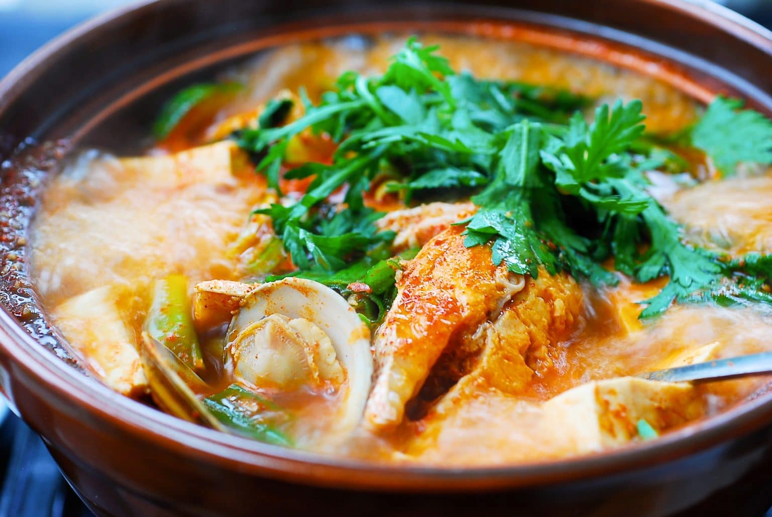 Domi Maeuntang (Spicy Fish Stew with Red Snapper) - Korean Bapsang