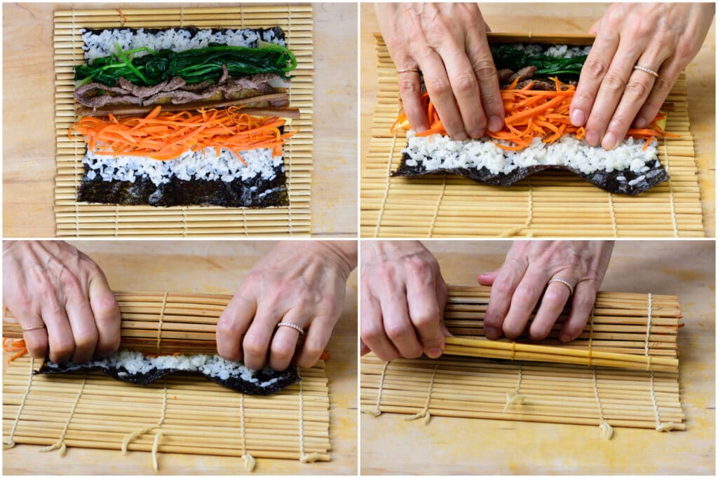 Receta de kimbap | Bapsang coreano