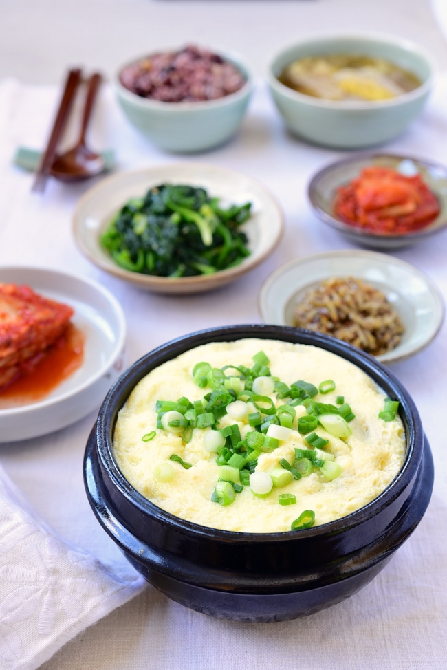 Gyeranjjim (Korean Steamed Eggs) - Korean Bapsang