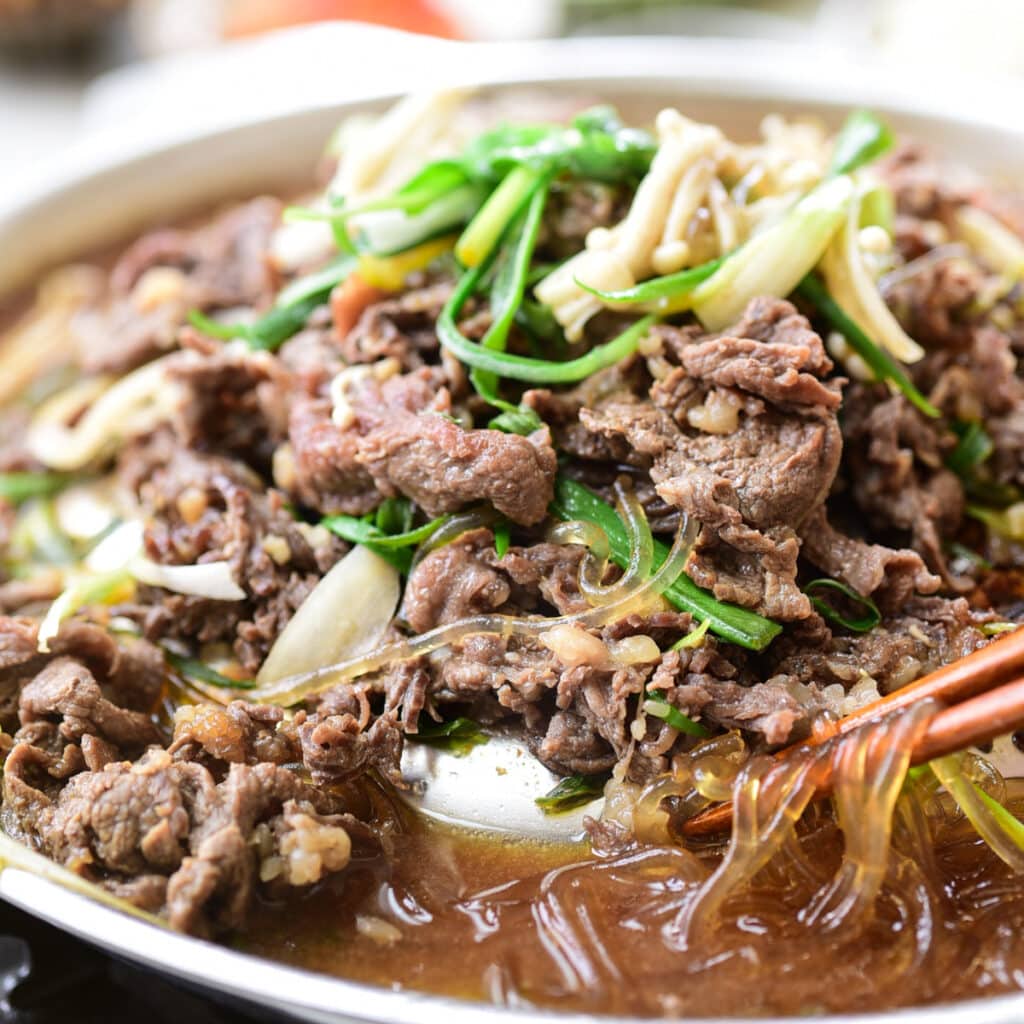 Bulgogi (Korean BBQ Beef) Recipe | Korean Bapsang