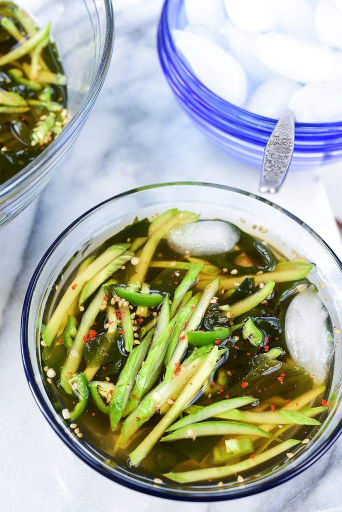 Oi Naengguk (Chilled Cucumber Soup) - Korean Bapsang