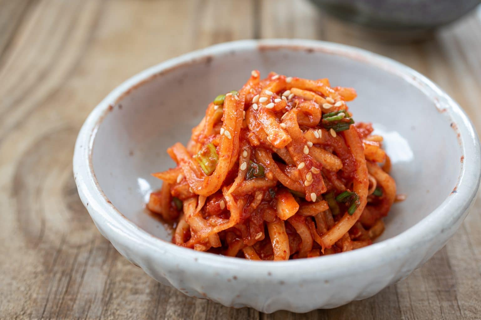 Musaengchae (Spicy Radish Salad) - Korean Bapsang