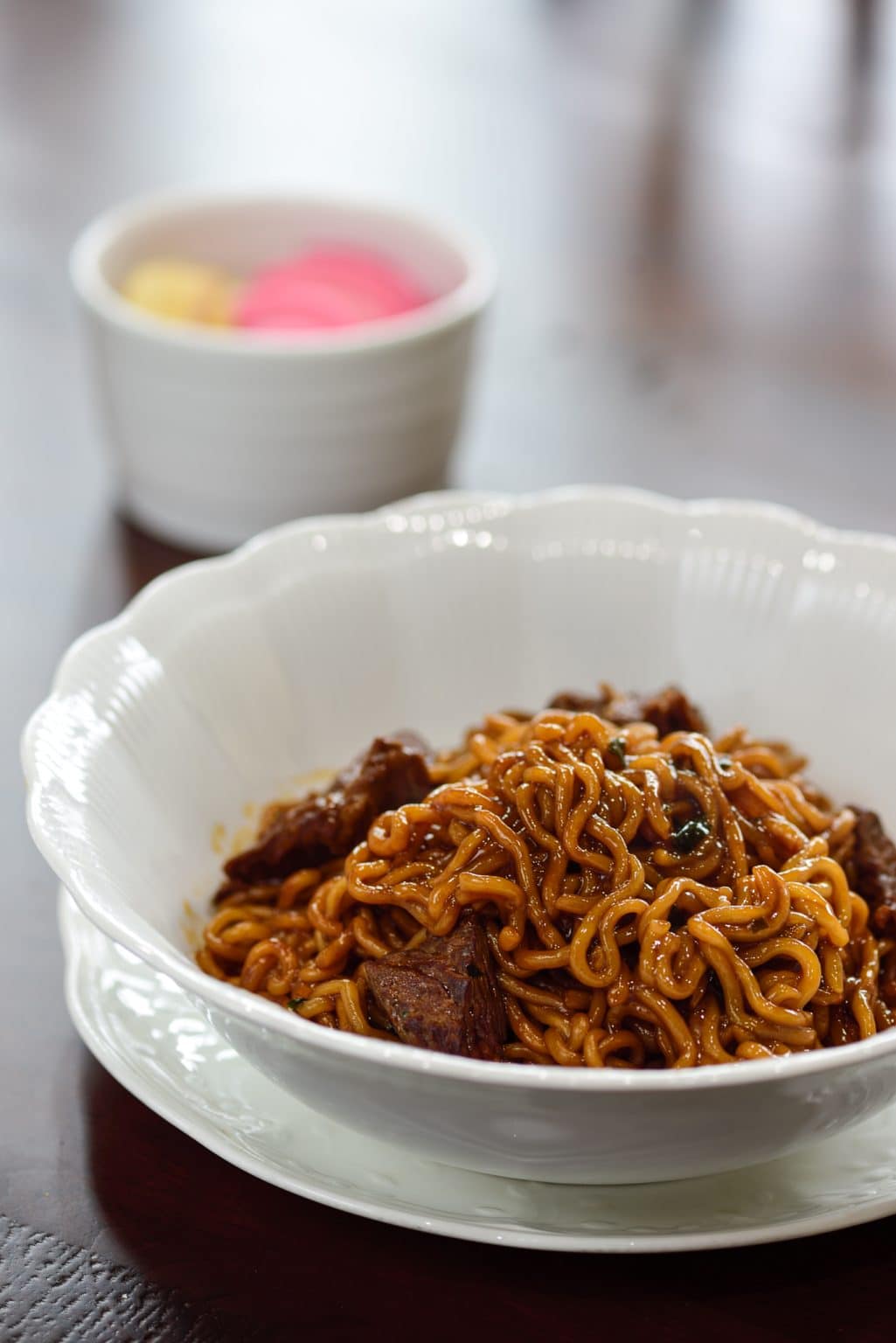 Jjapaguri with Steak from Movie Parasite - Korean Bapsang