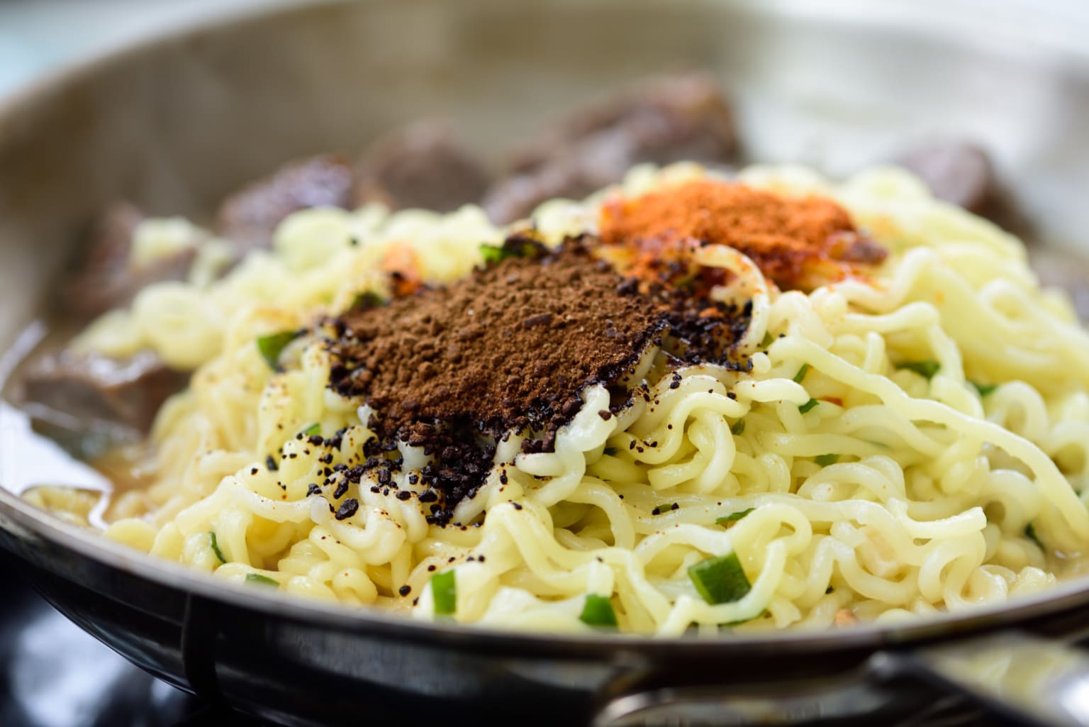 Jjapaguri with Steak from Movie Parasite - Korean Bapsang