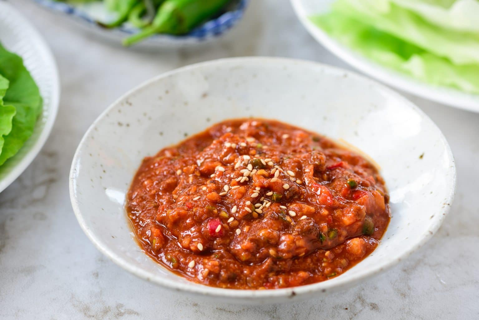 Ssamjang Recipe (Korean Dipping Sauce) - Korean Bapsang