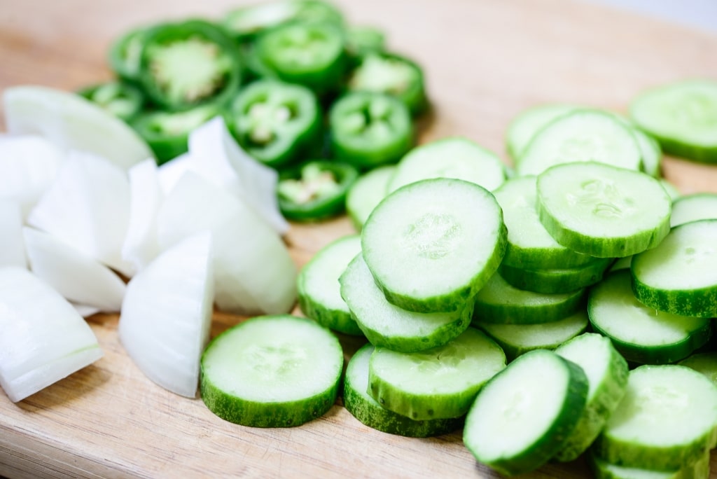 Jangajji (Korean Pickles in Soy Sauce) - Korean Bapsang