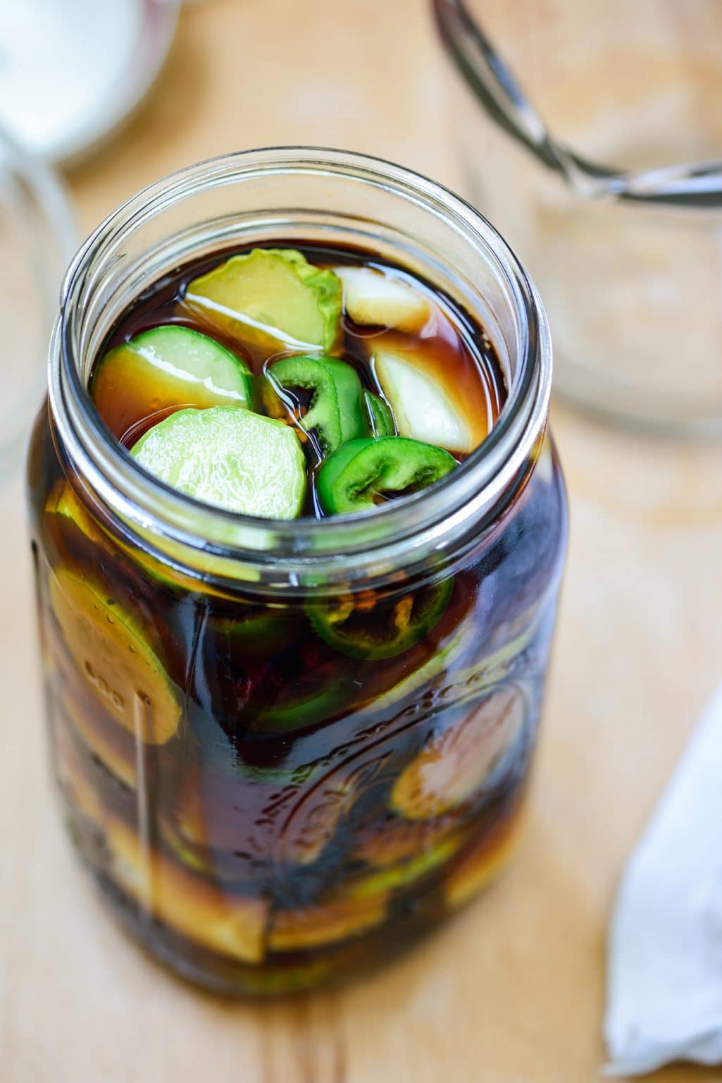 Jangajji (Korean Pickles in Soy Sauce) - Korean Bapsang