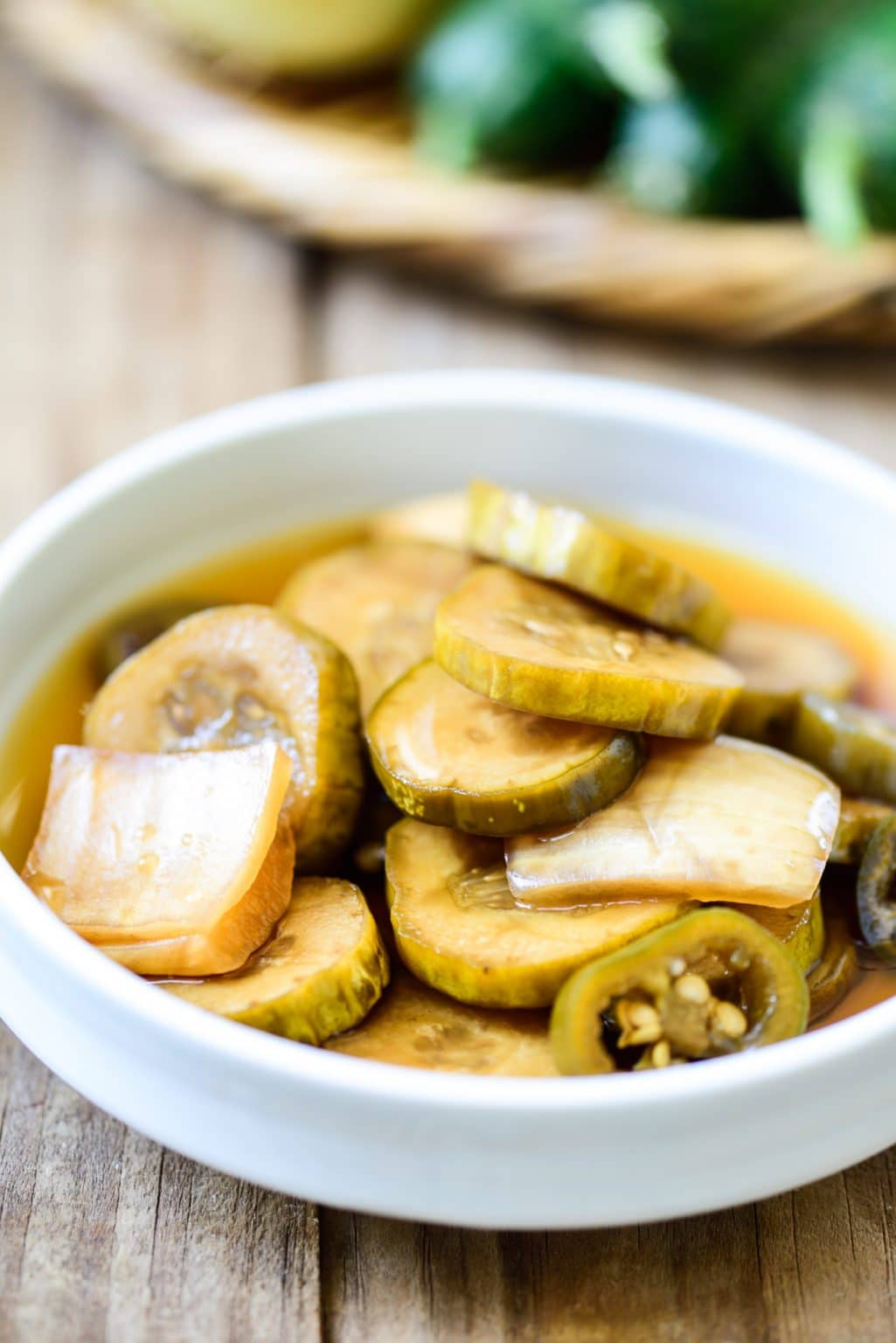 Jangajji (Korean Pickles in Soy Sauce) - Korean Bapsang