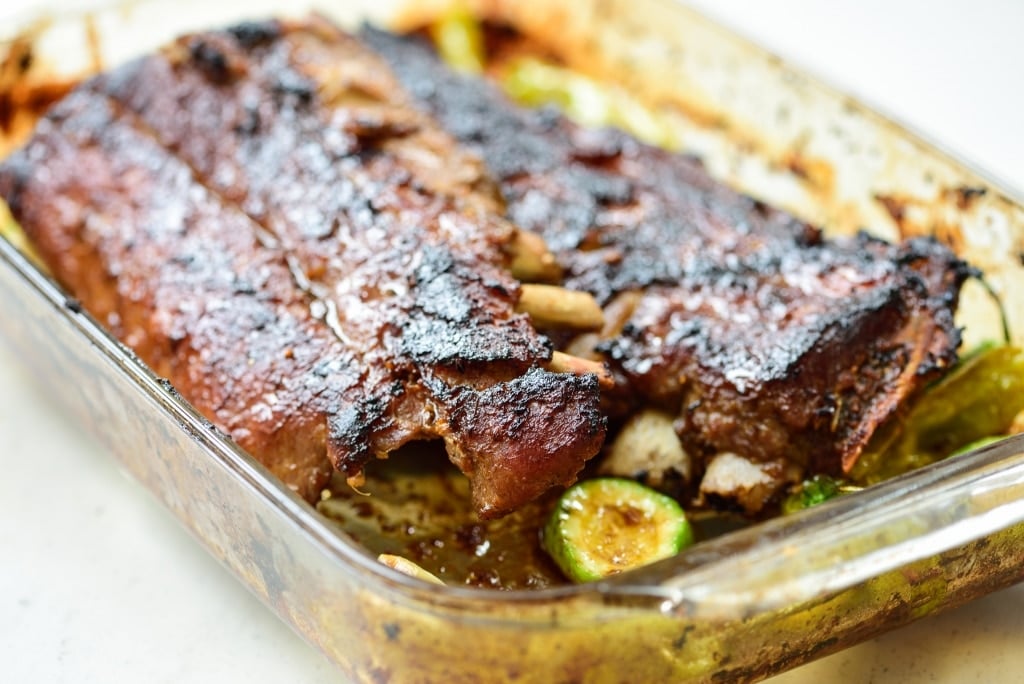 Korean BBQ Pork Ribs - Korean Bapsang