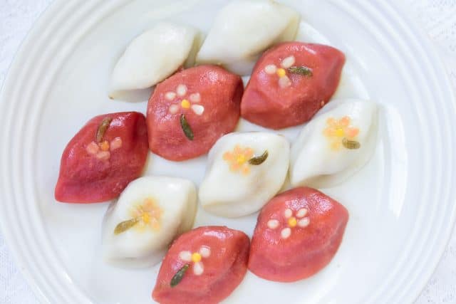 Beet Songpyeon - Korean Bapsang