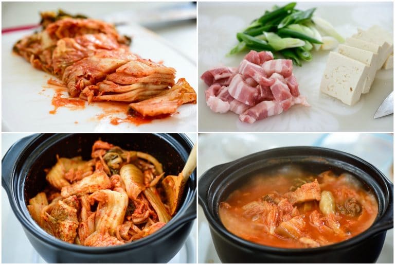 Kimchi Jjigae (Kimchi Stew) - Korean Bapsang