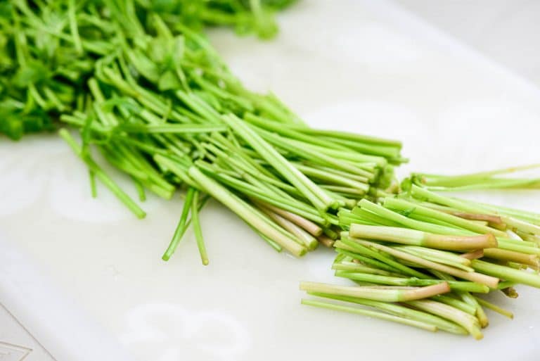 Minari Jeon (Water Dropwort Pancake) - Korean Bapsang