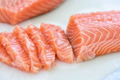 Yeoneojang (Soy Marinated Raw Salmon) - Korean Bapsang