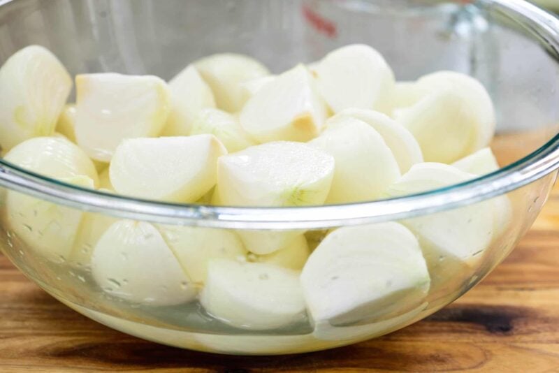 Yangpa Kimchi (Onion Kimchi) - Korean Bapsang