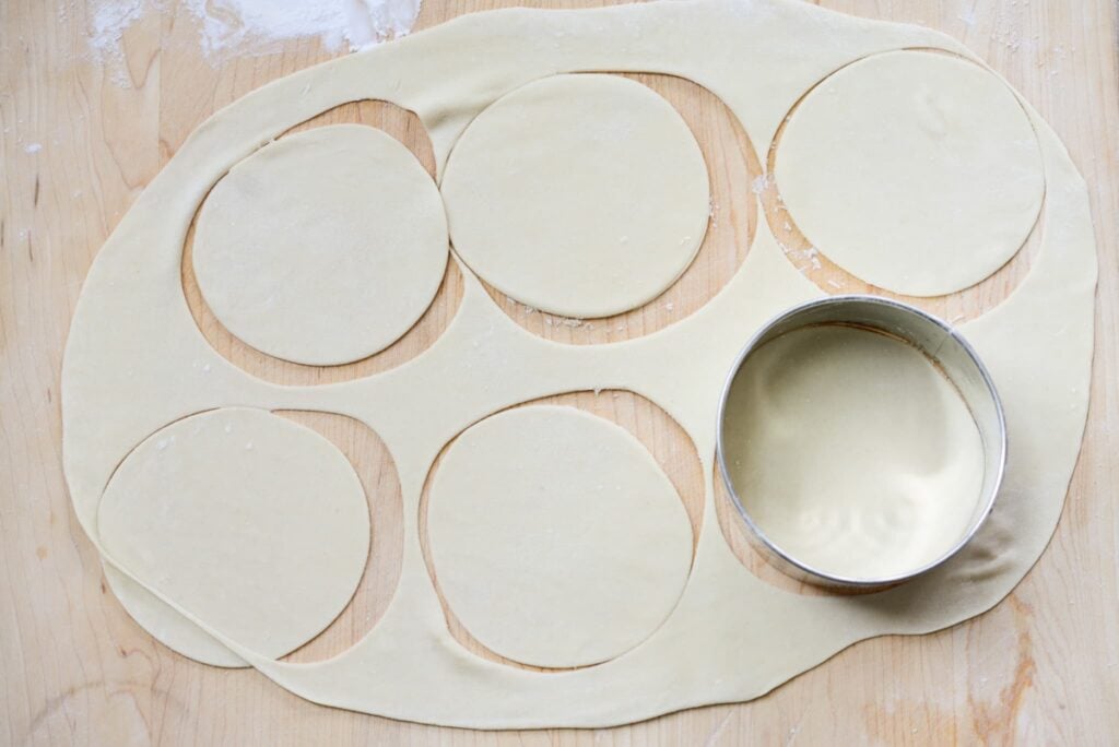 How to make dumpling wrappers - Korean Bapsang