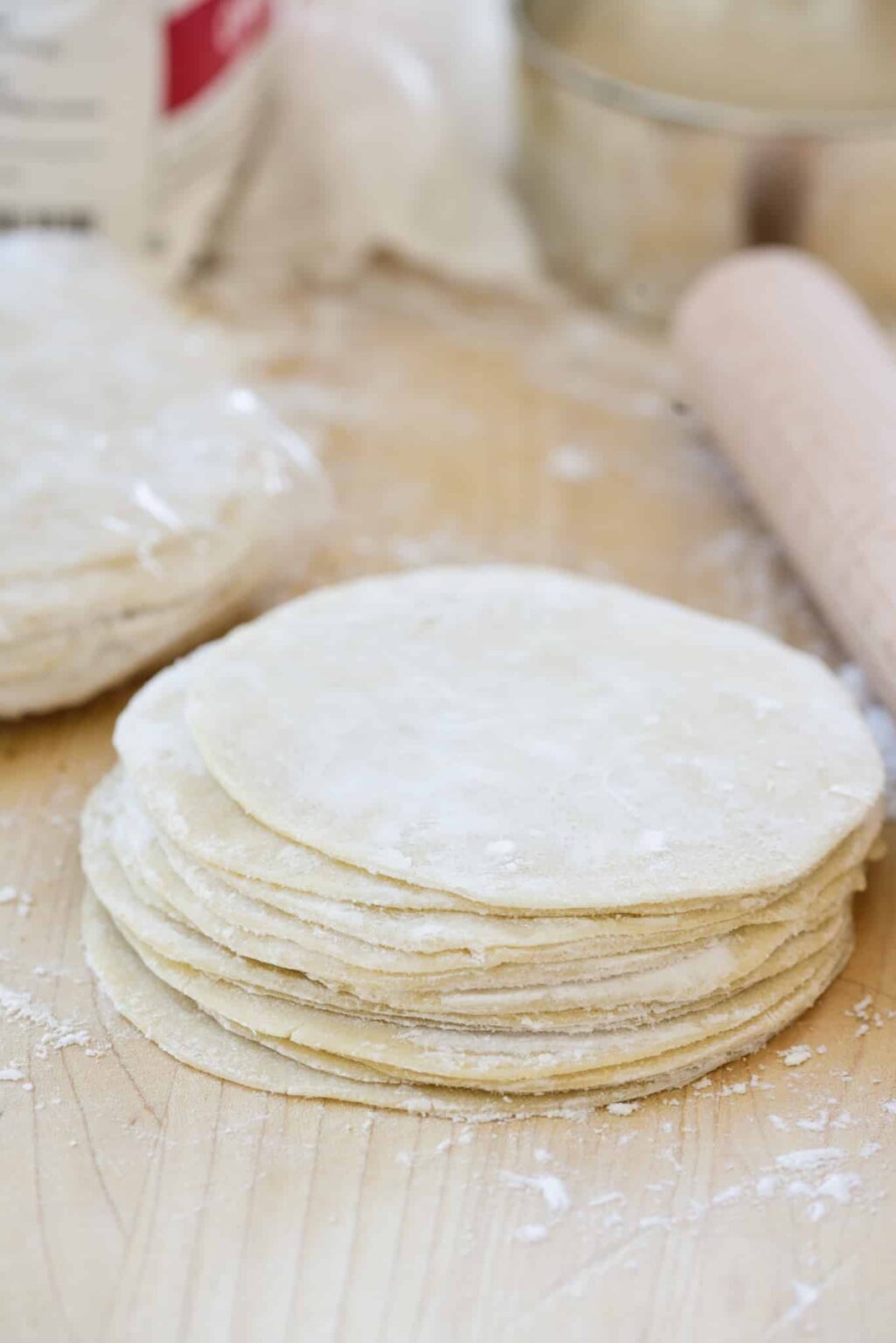 How to make dumpling wrappers - Korean Bapsang